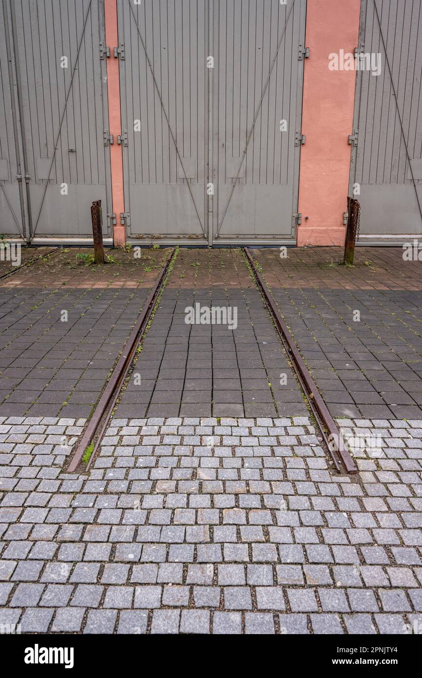 The old tram depot hi-res stock photography and images - Alamy