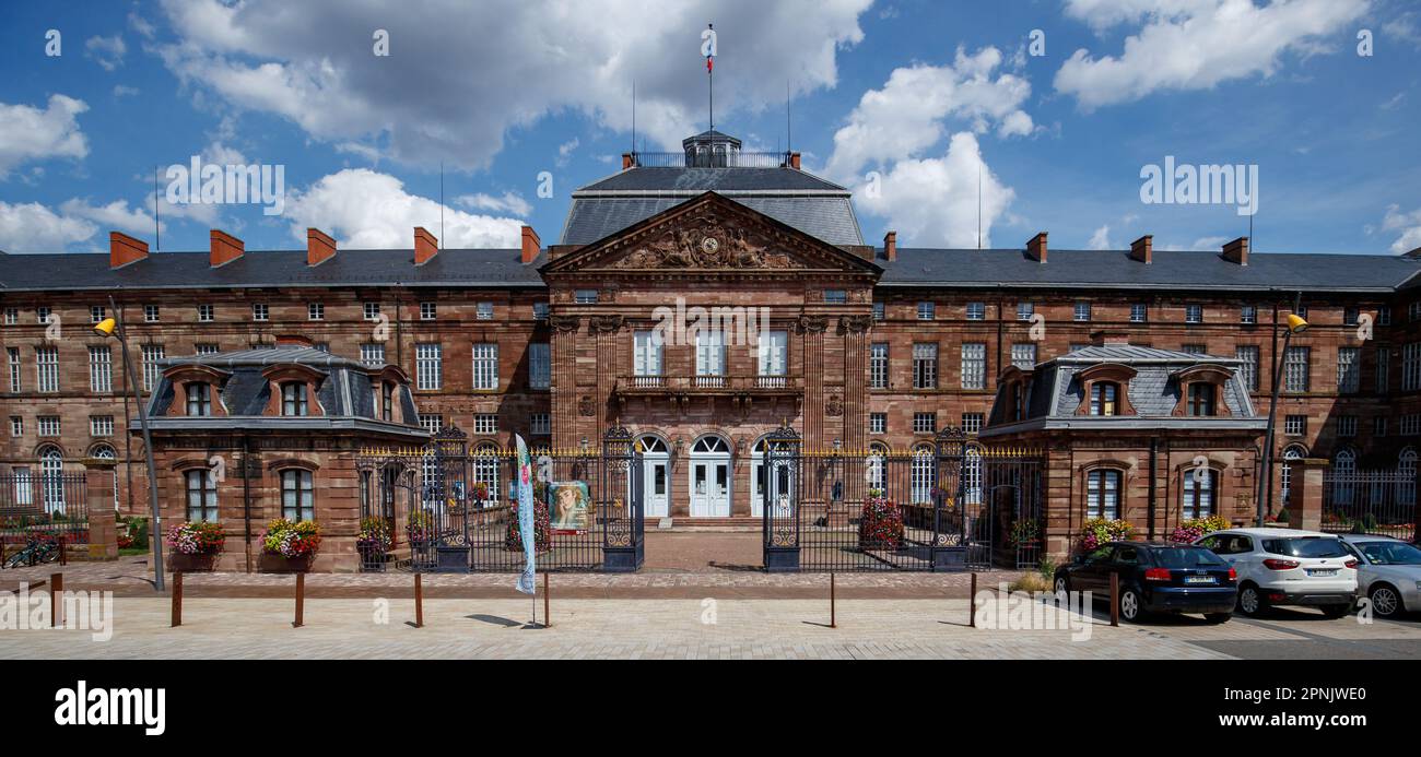 Saverne, France. 16th Aug, 2020. View of the Rohan Castle (Chateau des ...