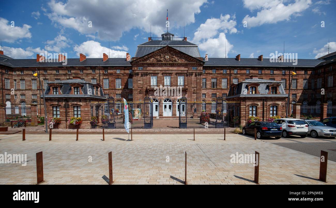 Saverne, France. 16th Aug, 2020. View of the Rohan Castle (Chateau des ...