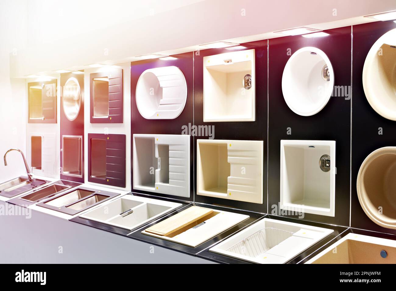 Kitchen furniture exhibition sale hi-res stock photography and images ...