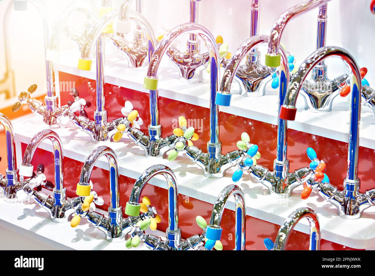 Modern water faucets hi-res stock photography and images - Alamy