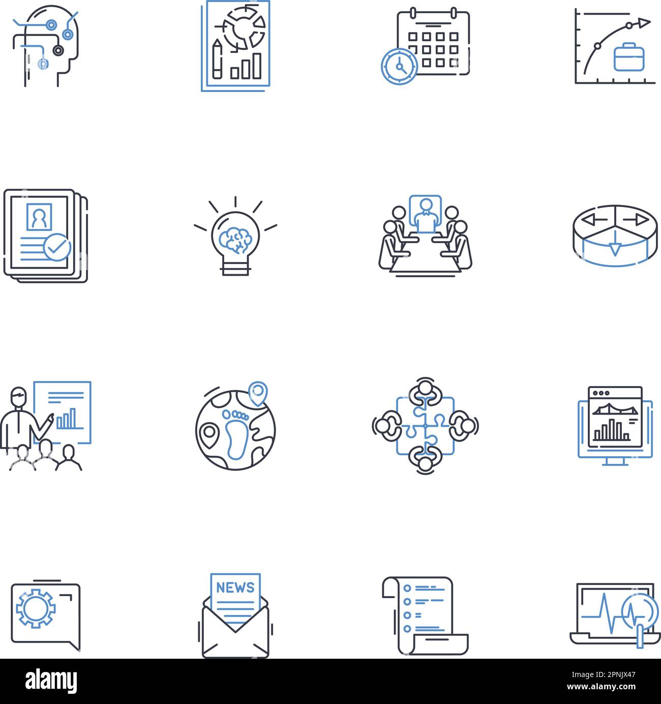 Acknowledgment Line Icons Collection Recognition Gratitude Thankful Appreciation Validation