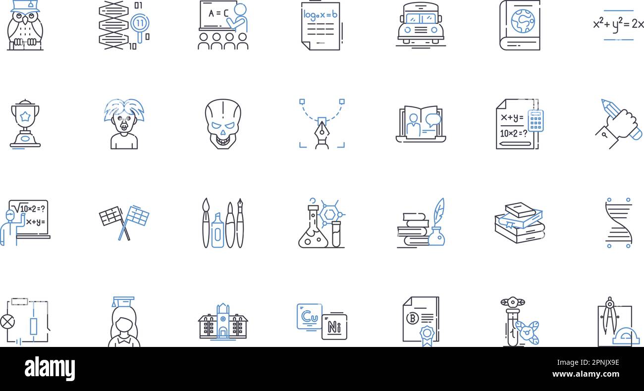 Gymnasium line icons collection. Fitness, Strength, Exercise, Workout ...