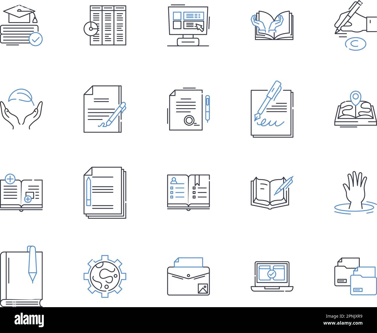 Ballet dancing line icons collection. Graceful, Poised, Elegance ...