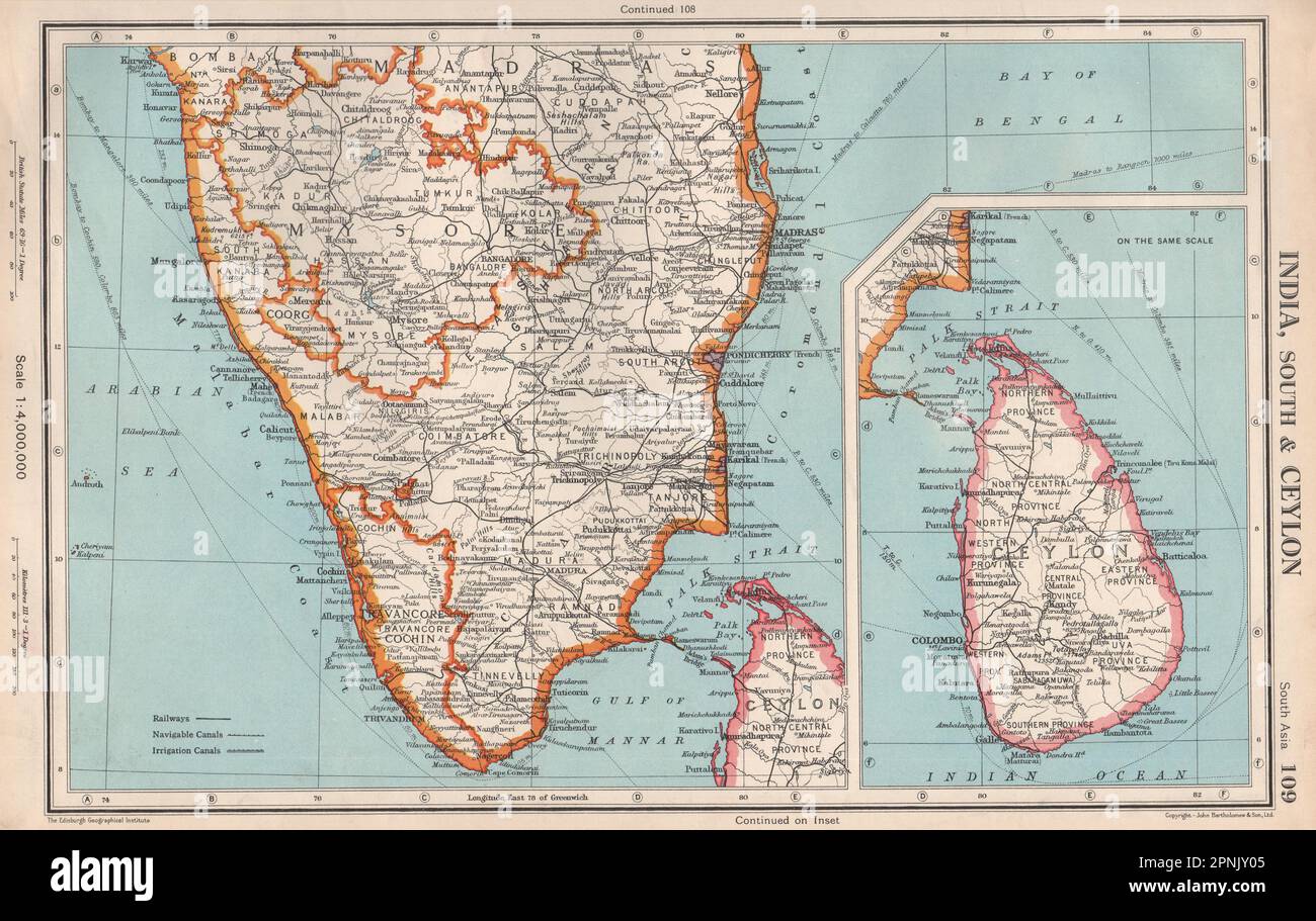 Map of chennai hi-res stock photography and images - Alamy