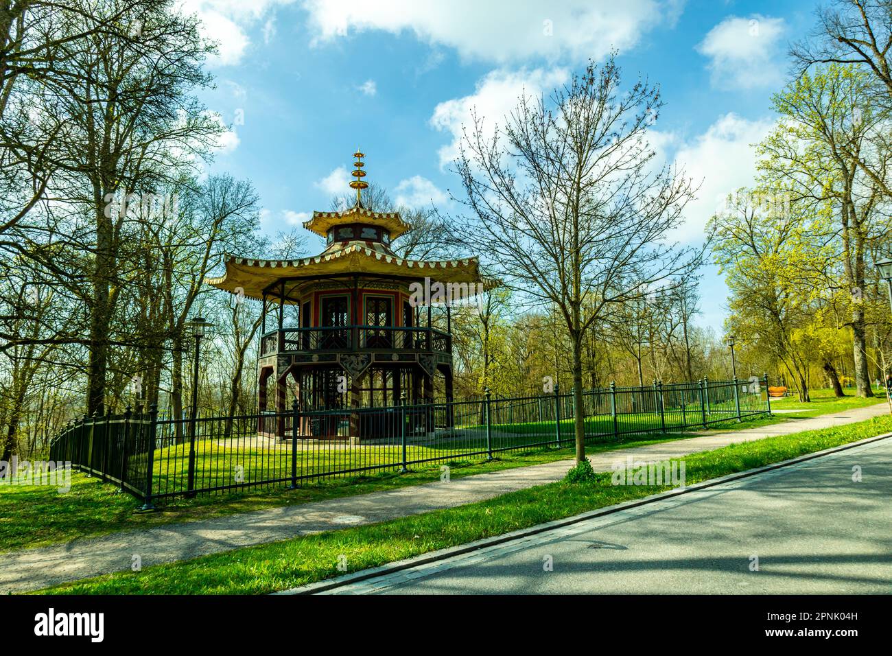 Spring hike through beautiful Danube delta near Donaustauf - Bavaria ...