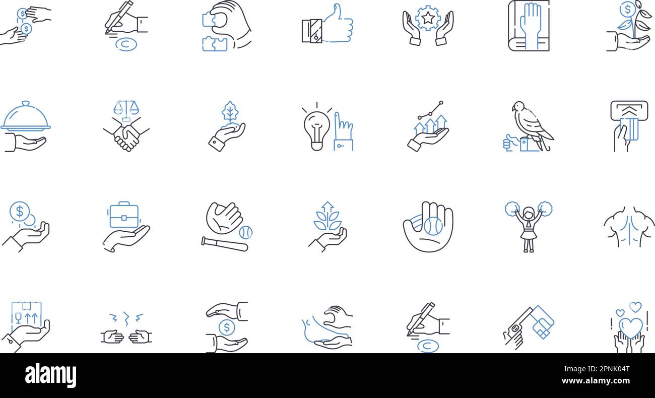 Expansionism line icons collection. Imperialism, Conquest, Annexation ...