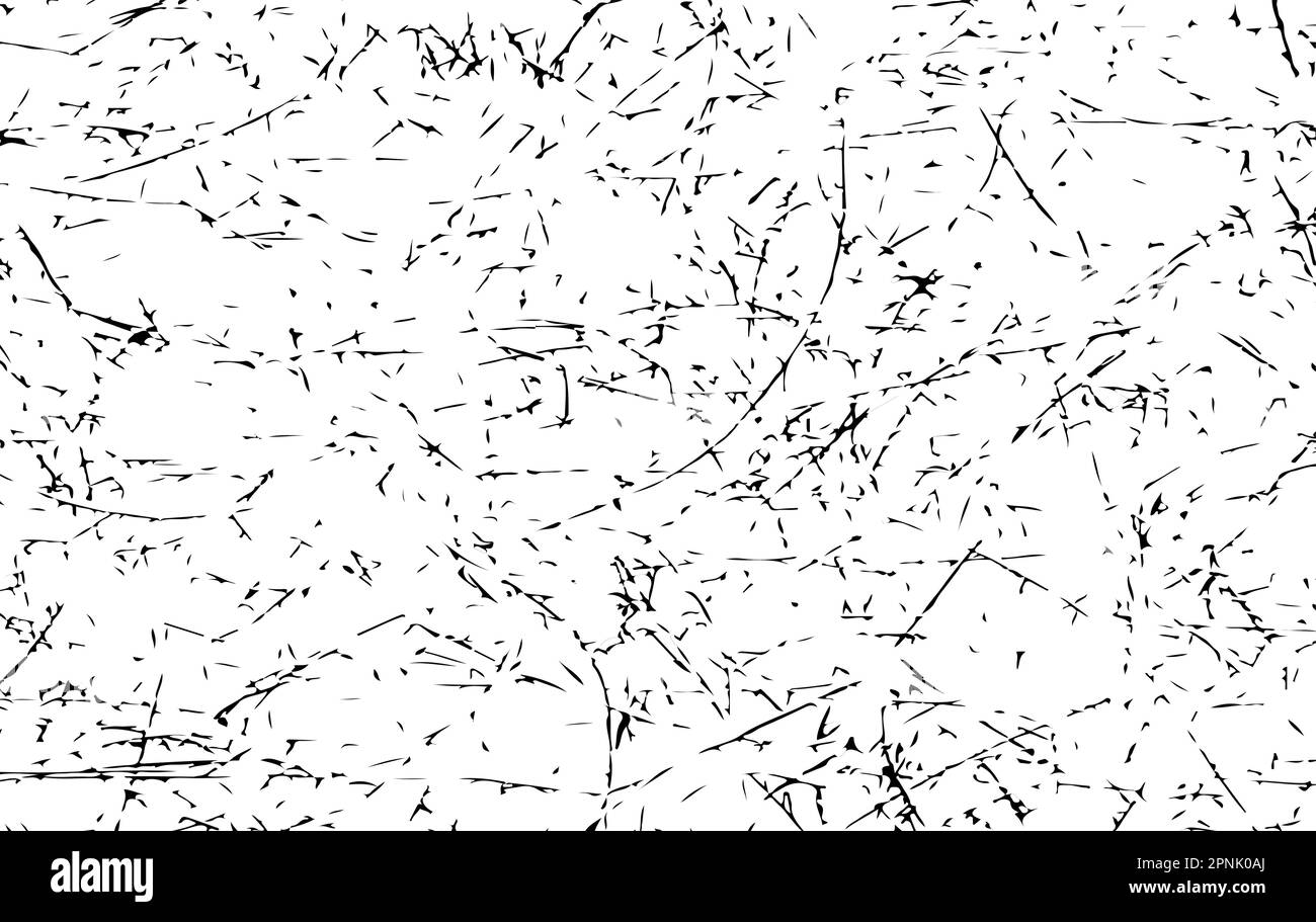 Scratched texture. Vector grunge abstract textured background Stock ...