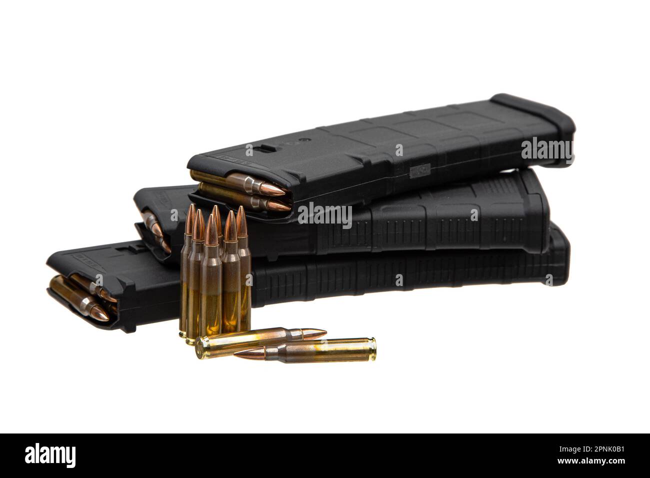 Cartridges and clips for a rifle or carbine. Ammunition for weapons ...