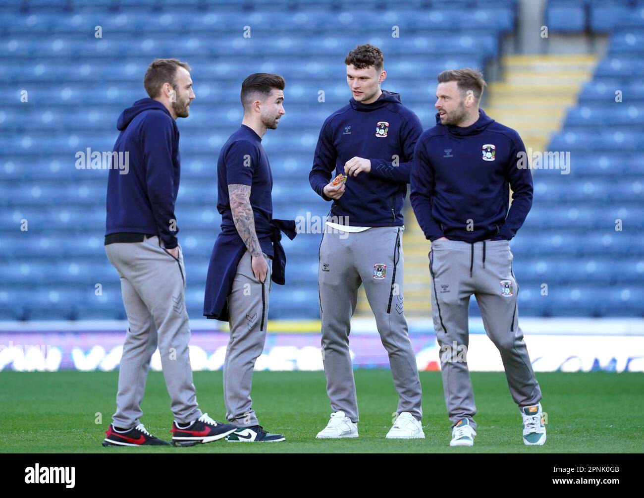Coventry City's Liam Kelly, Sean Maguire, Luke McNally and Matt Godden ...