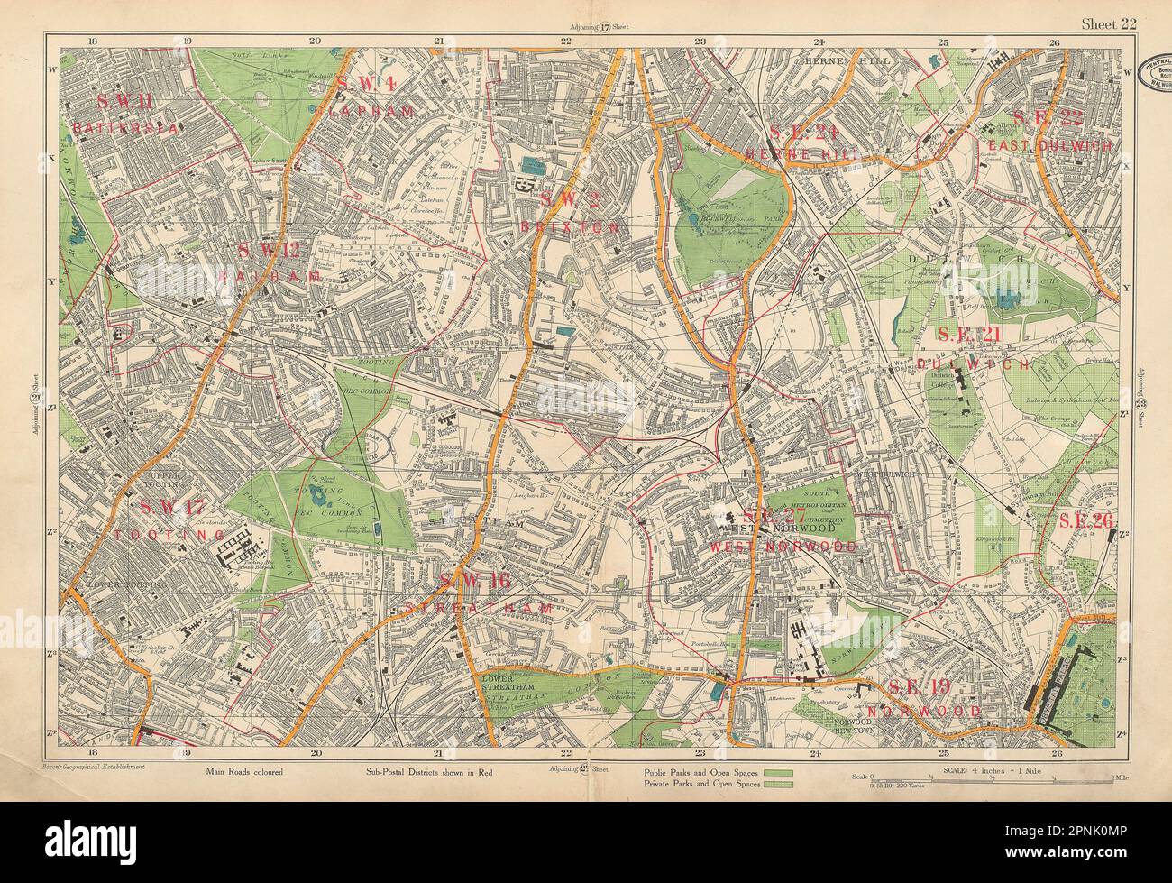 STREATHAM W Norwood Balham Brixton Tooting Dulwich Herne Hill. BACON ...
