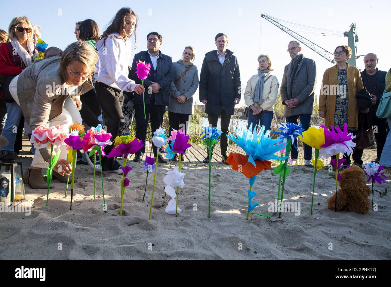 Gent Mayor Open Vld Mathias De Clercq and Gent alderman Filip Watteeuw ...