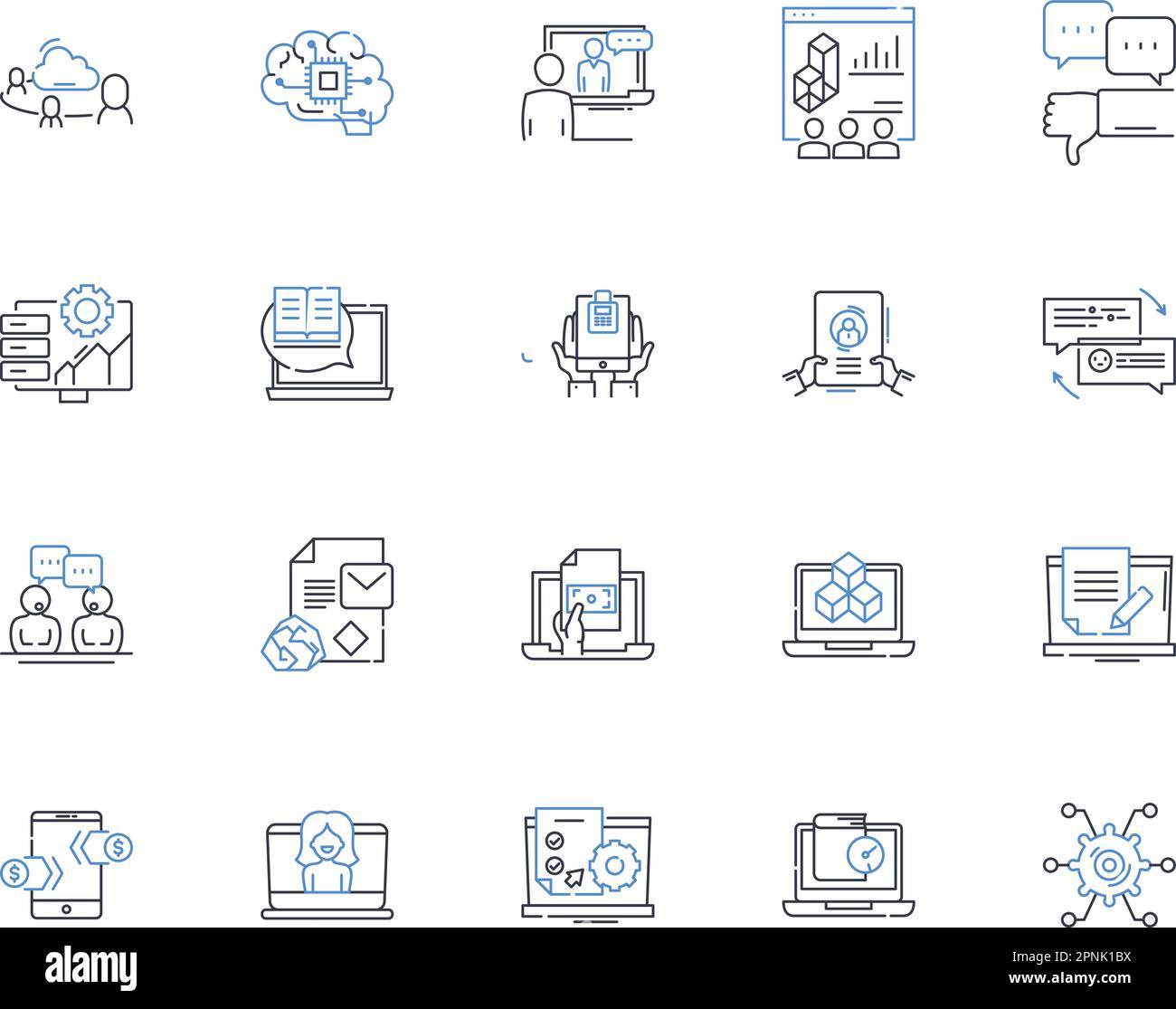 Lecturing line icons collection. Speaking, Teaching, Educating ... Lecturing line icons collection. Speaking, Teaching, Educating ...