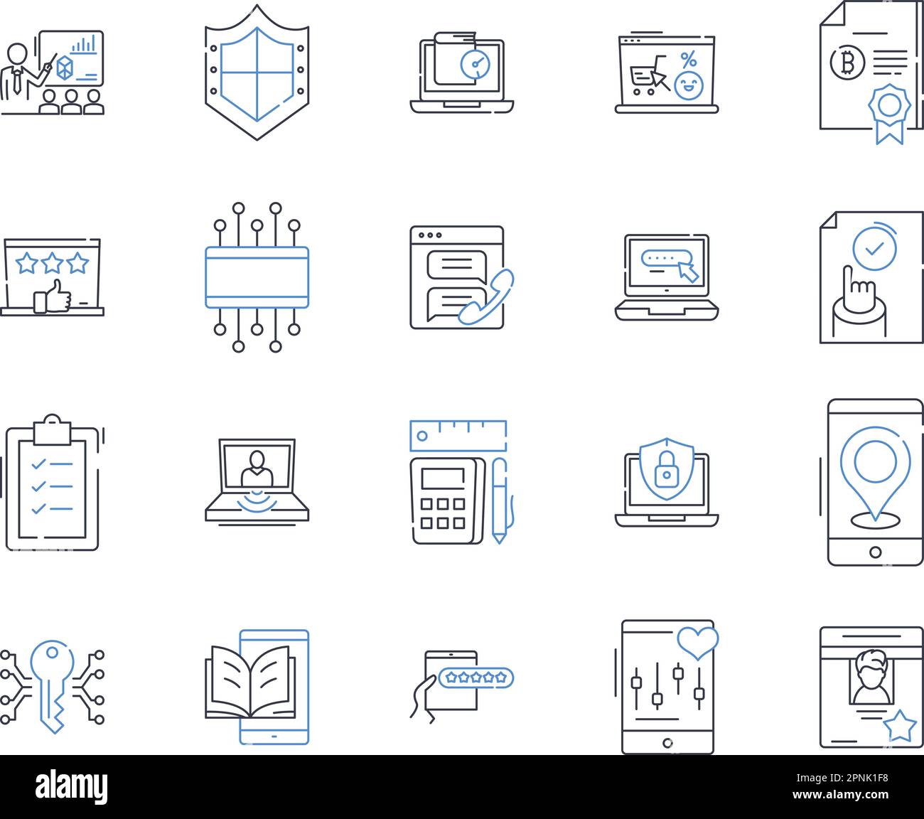 Renewable energy line icons collection. Solar, Wind, Hydro, Geothermal ...