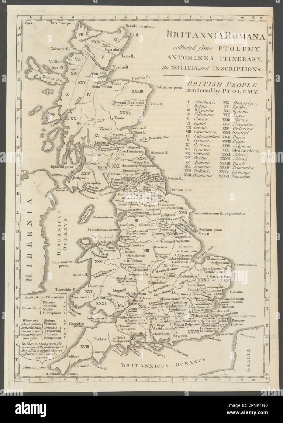 Britannia itinerary hi-res stock photography and images - Alamy