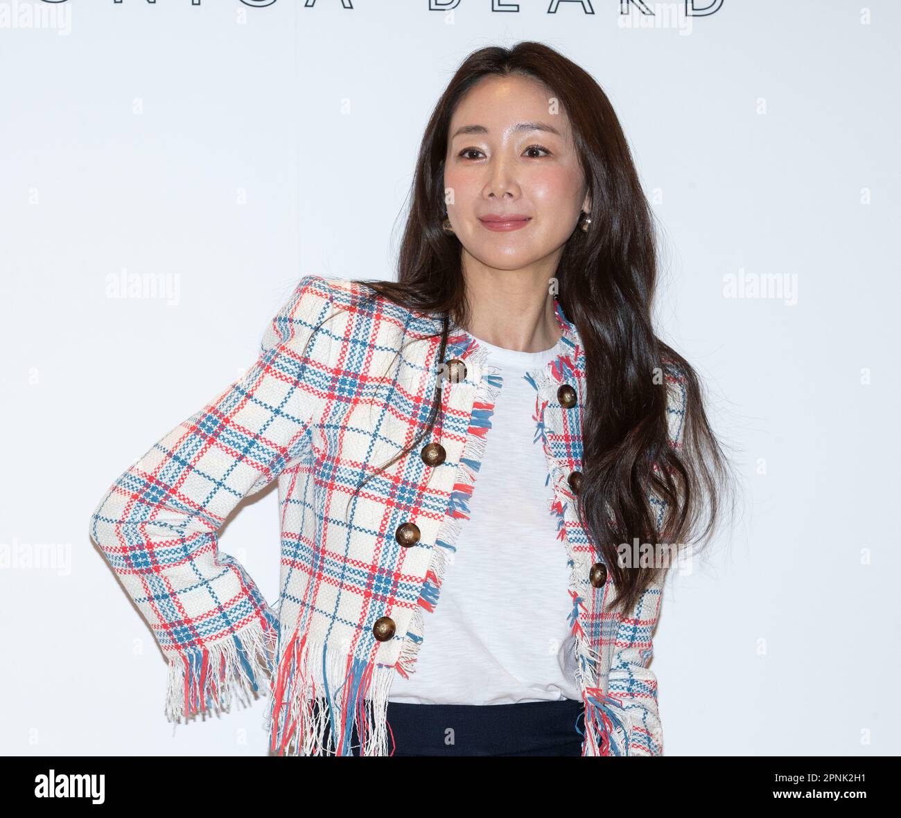 Seoul, South Korea. 19th Apr, 2023. South Korean actress Choi Ji-woo ...