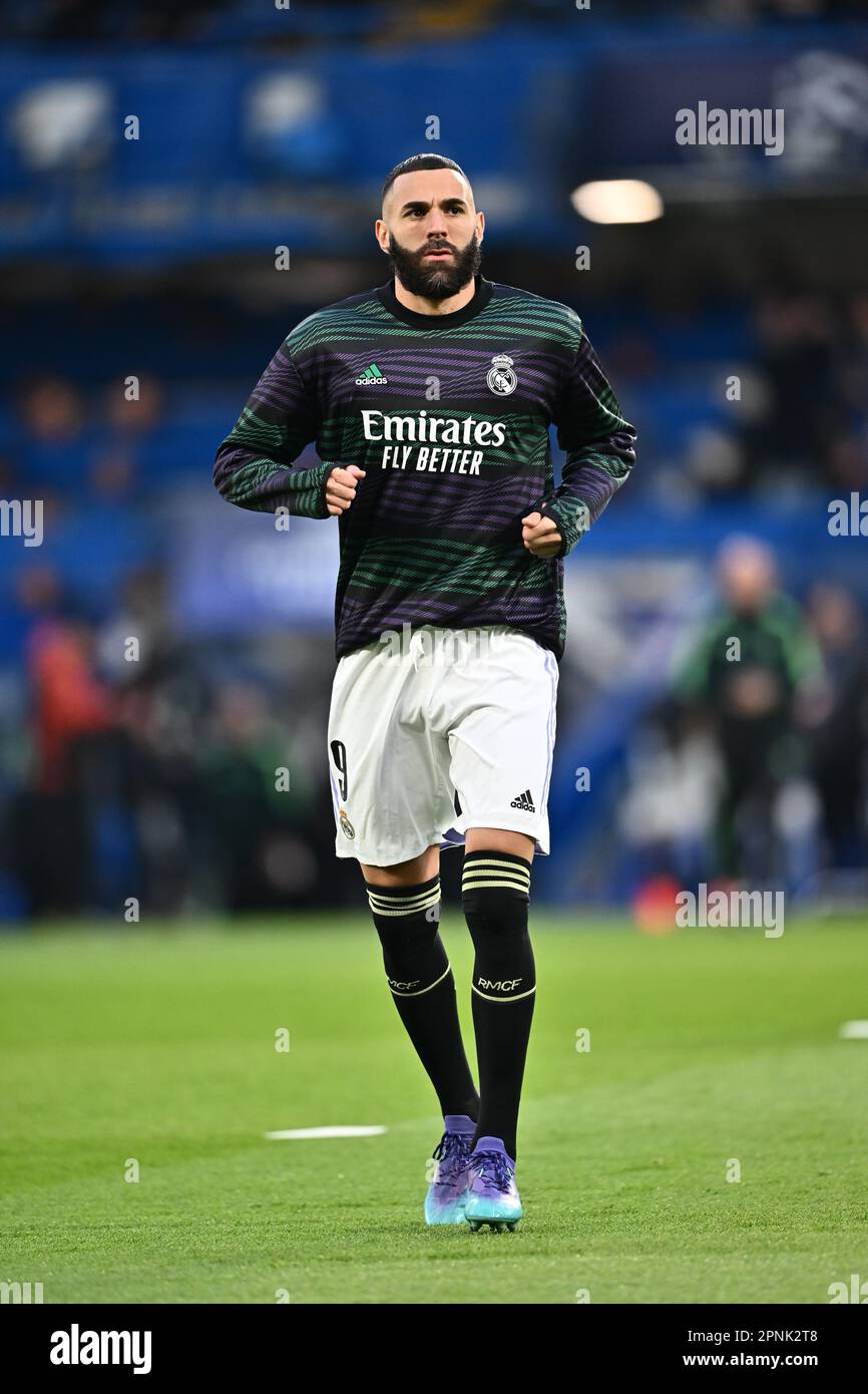 England, London -18 April 2023 - Karim Benzema during the UEFA ...