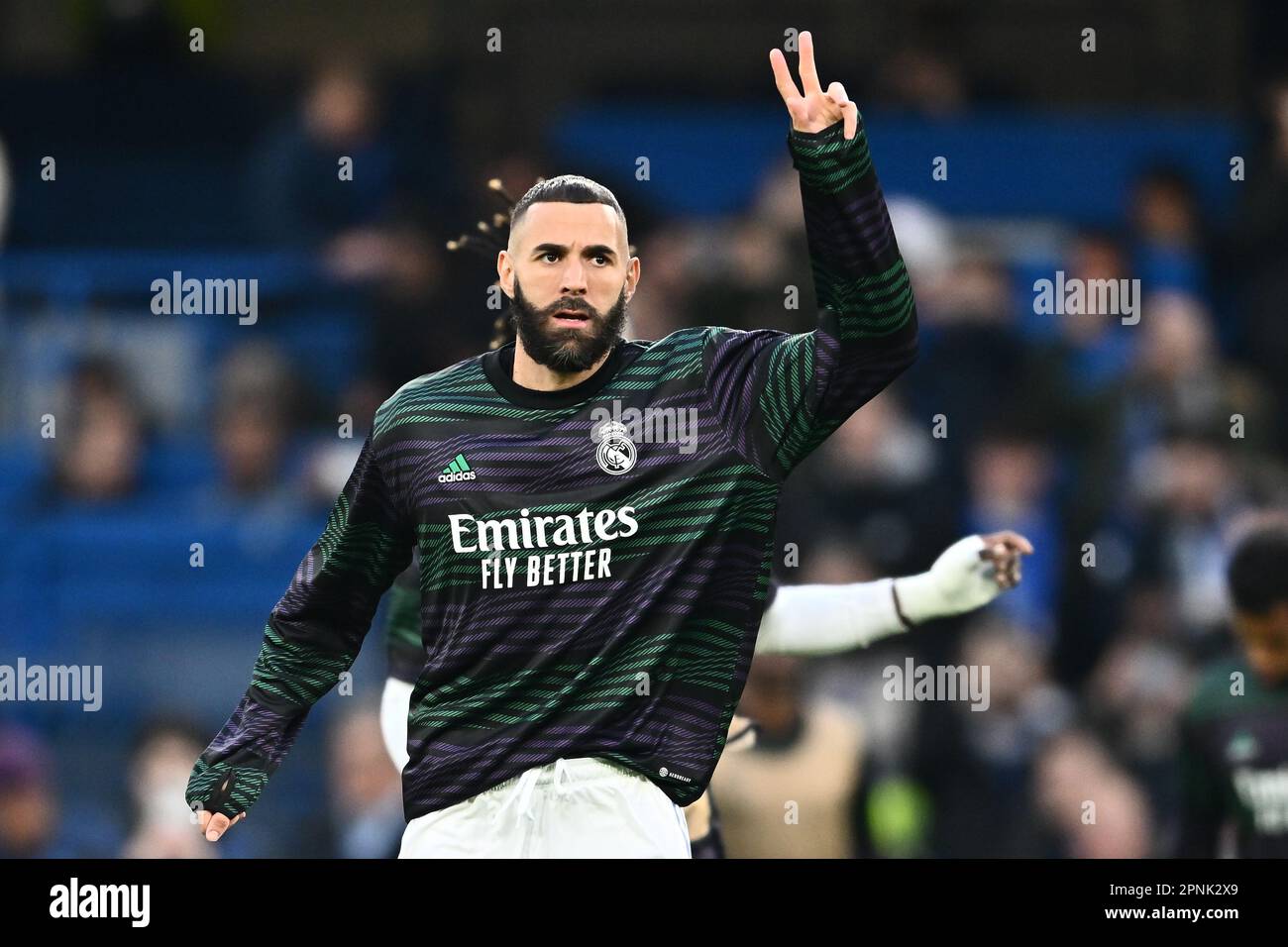 England, London -18 April 2023 - Karim Benzema during the UEFA ...