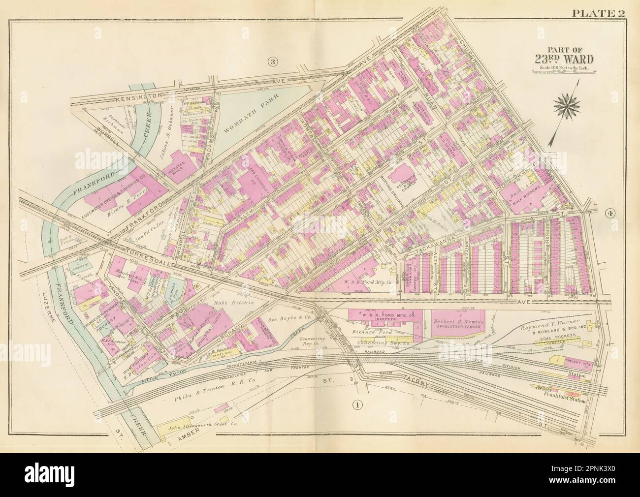 PHILADELPHIA Frankford. Church Ruan Womrath Salem Paul Orchard BROMLEY ...