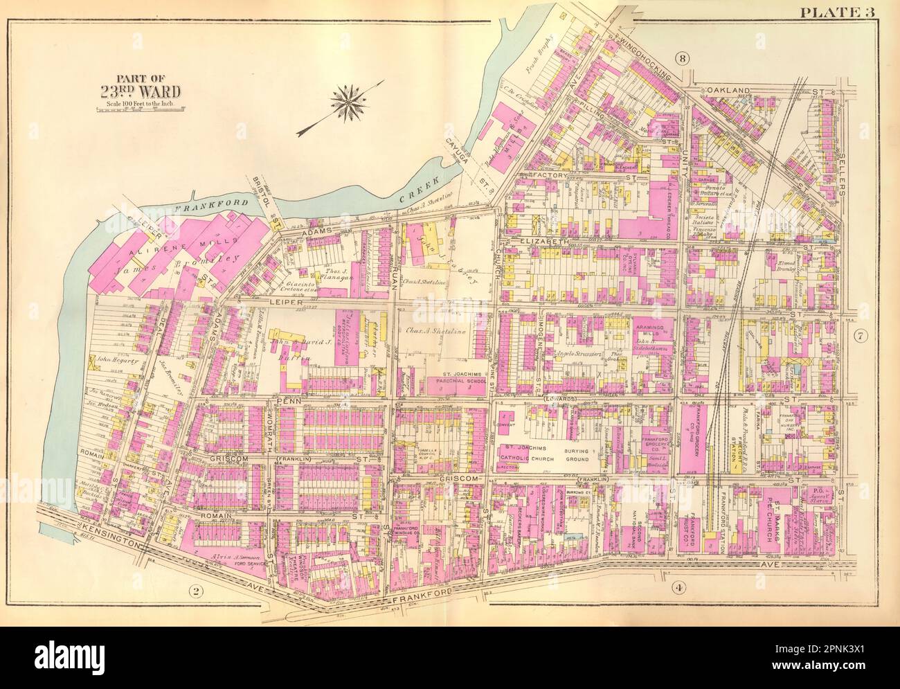 PHILADELPHIA Frankford. Arrot Orthodox Sellers Foulkrod Meadow BROMLEY ...