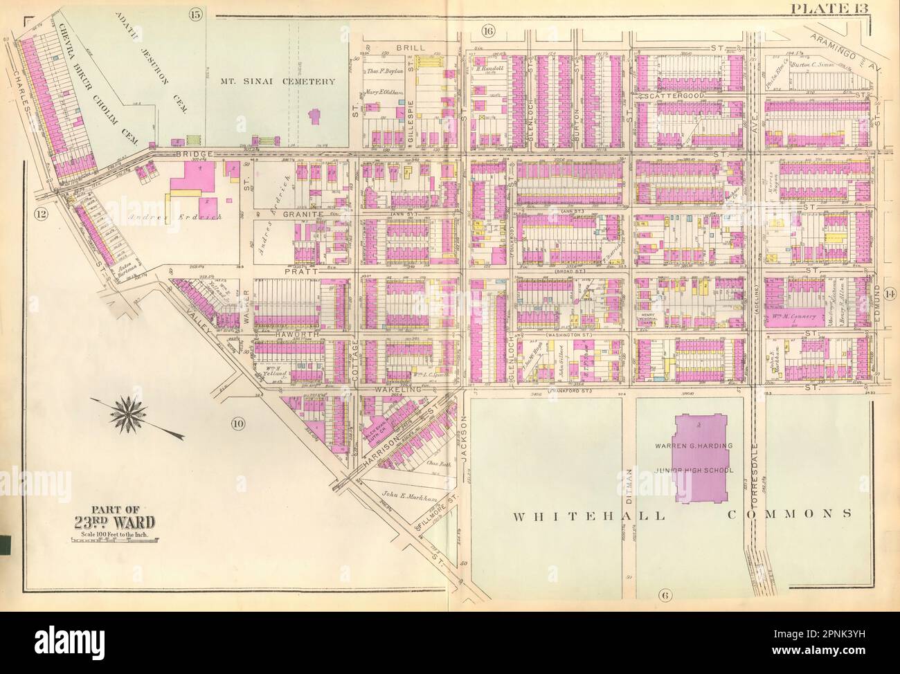 PHILADELPHIA. Frankford. Bridge Whitehall Pratt Ditman Edmund. BROMLEY ...