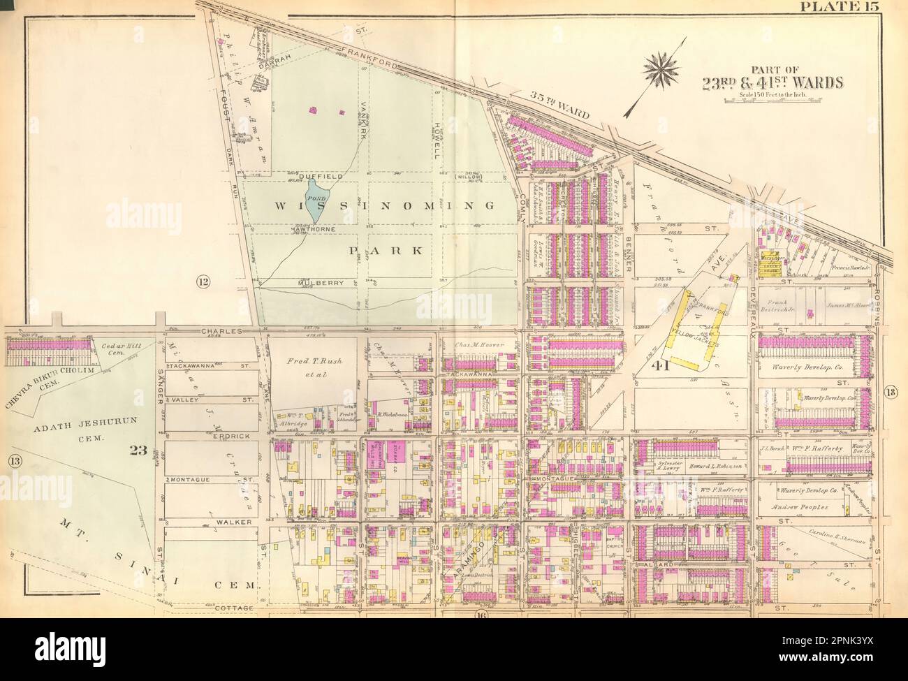 PHILADELPHIA. Frankford Wissinoming. Mt Sinai Comly Charles. BROMLEY ...