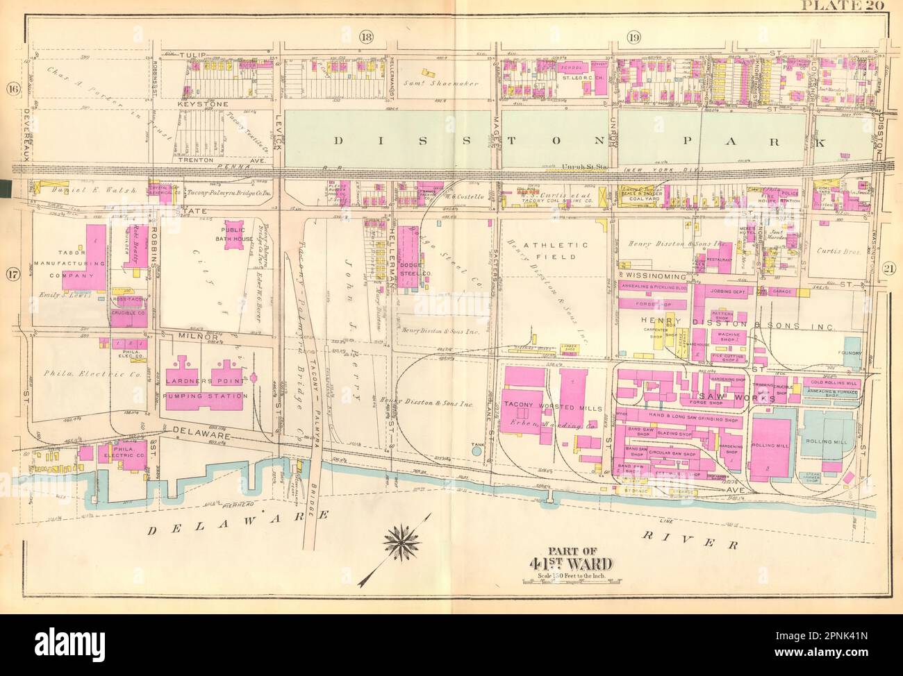 PHILADELPHIA. Wissinoming Tacony. Disston Longshore Keystone. BROMLEY ...