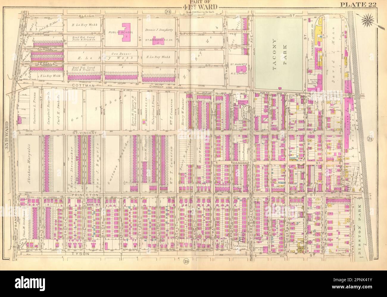 PHILADELPHIA Tacony Holmesburg. Cottman Princeton Bleigh Tyson BROMLEY ...