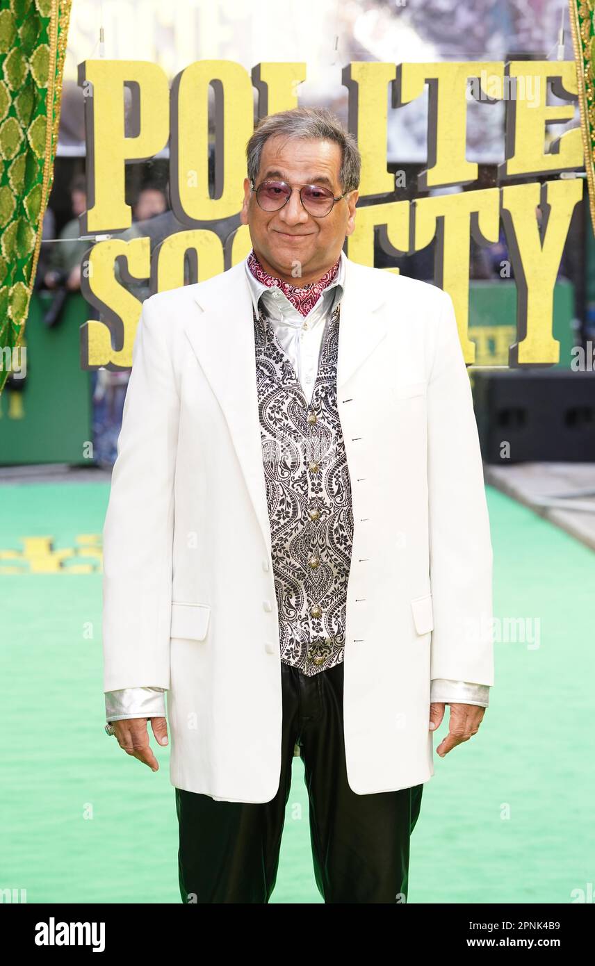 Jeff Mirza attends a special screening of Polite Society, at the Curzon ...