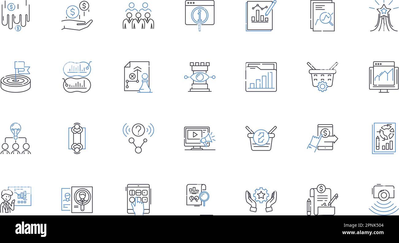 Talent plan line icons collection. Development, Skills, Performance ... Talent plan line icons collection. Development, Skills, Performance ...