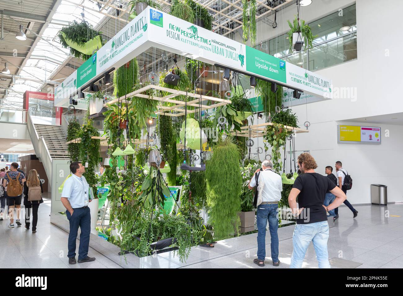 Die SPOGA in der Koelnmesse ist grš§te Gartenlifestyle-Messe der Welt; Im Bild der Messe ...