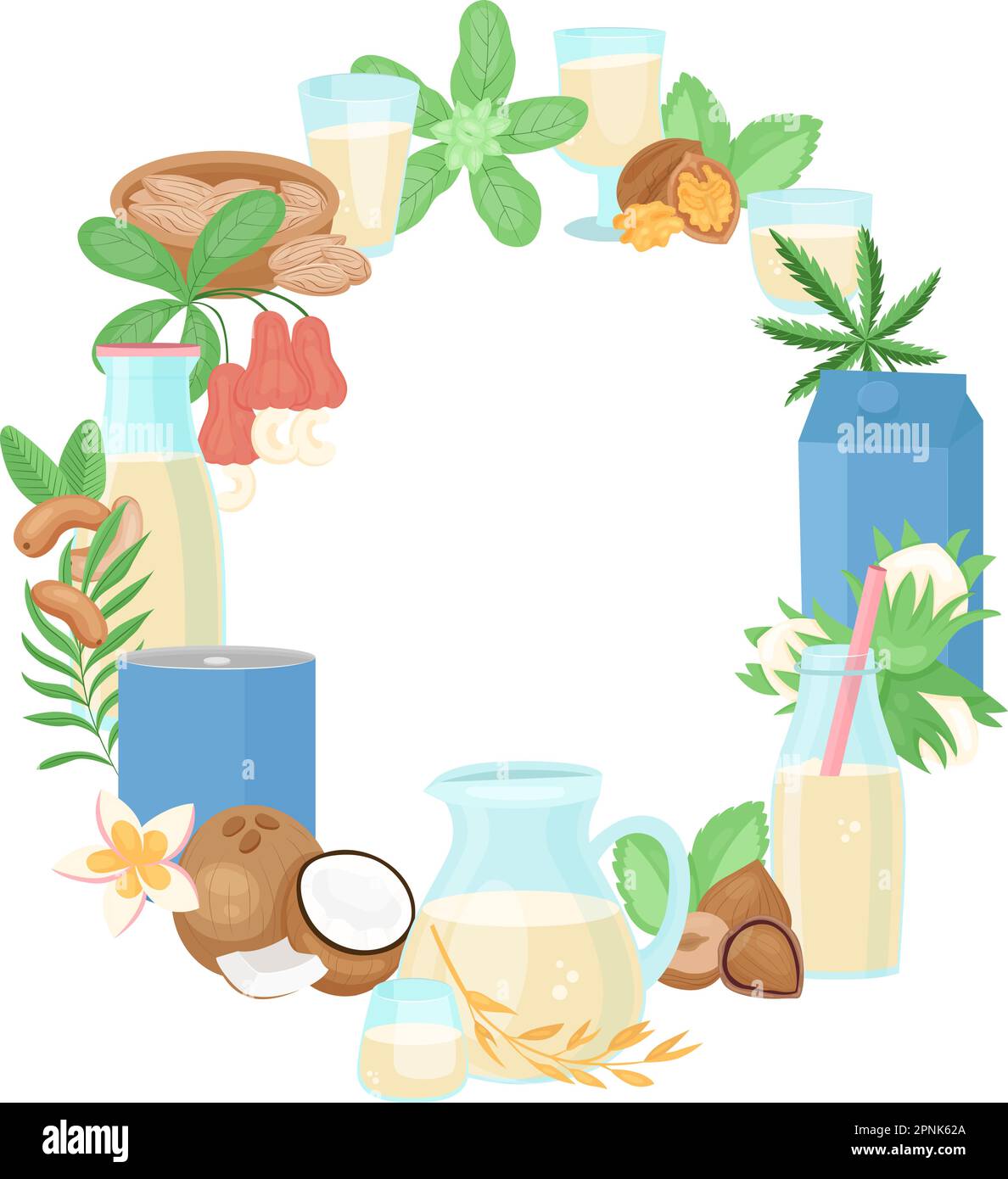 Food liquid composition cereal Stock Vector Images - Alamy