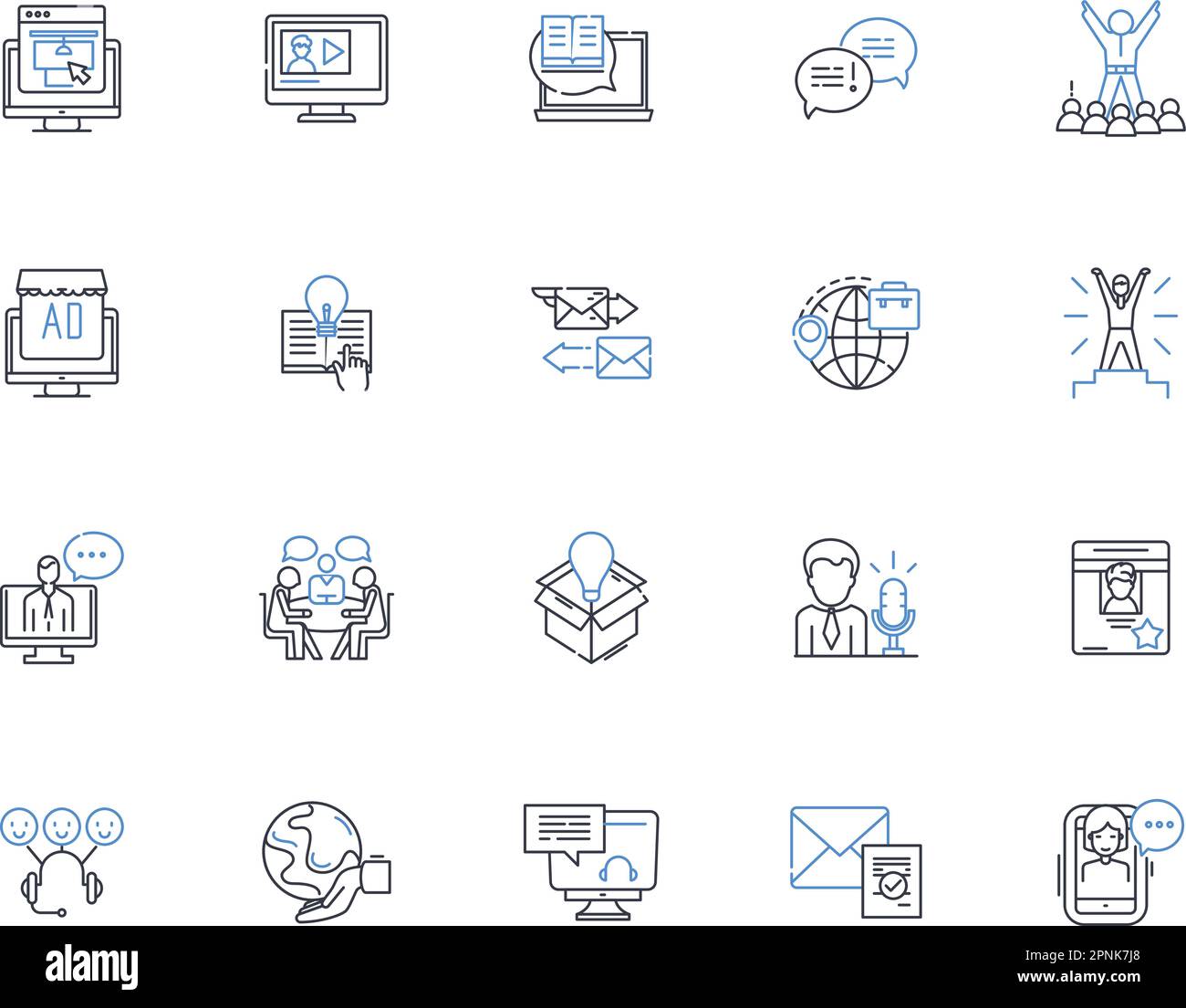 Disclosure line icons collection. Transparency, Expose, Revelation ...