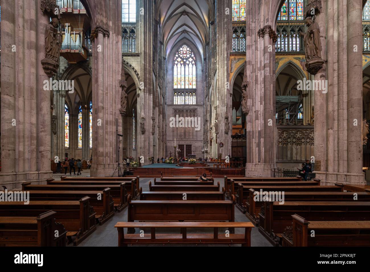 Cologne cathedral window hi-res stock photography and images - Alamy