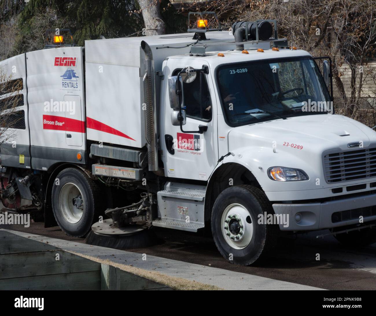 In springtime, fleets of street sweepers can be seen cleaning ...