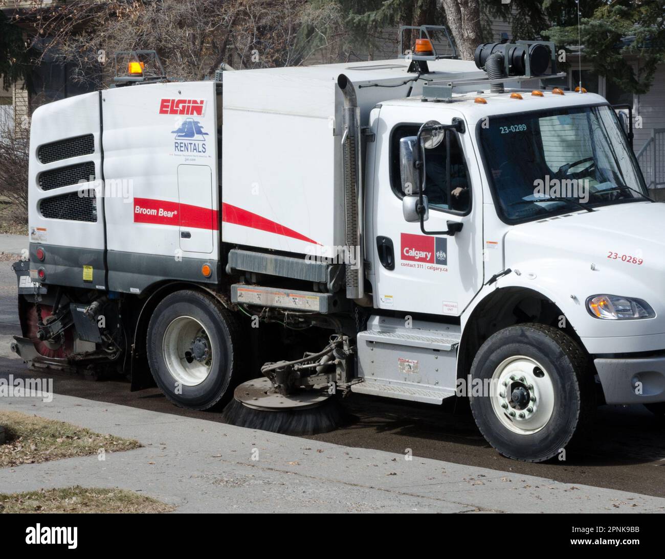 In springtime, fleets of street sweepers can be seen cleaning ...