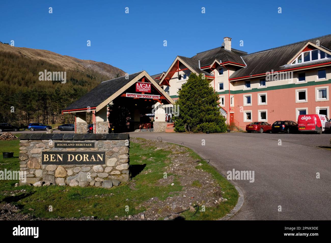 Muthu Ben Doran Hotel, Tyndrum, Scotland, UK Stock Photo - Alamy