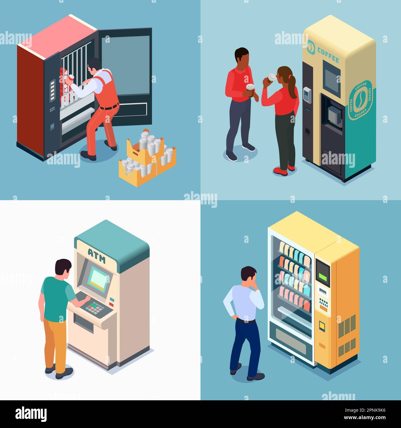 Vending machine maintenance hi-res stock photography and images - Alamy