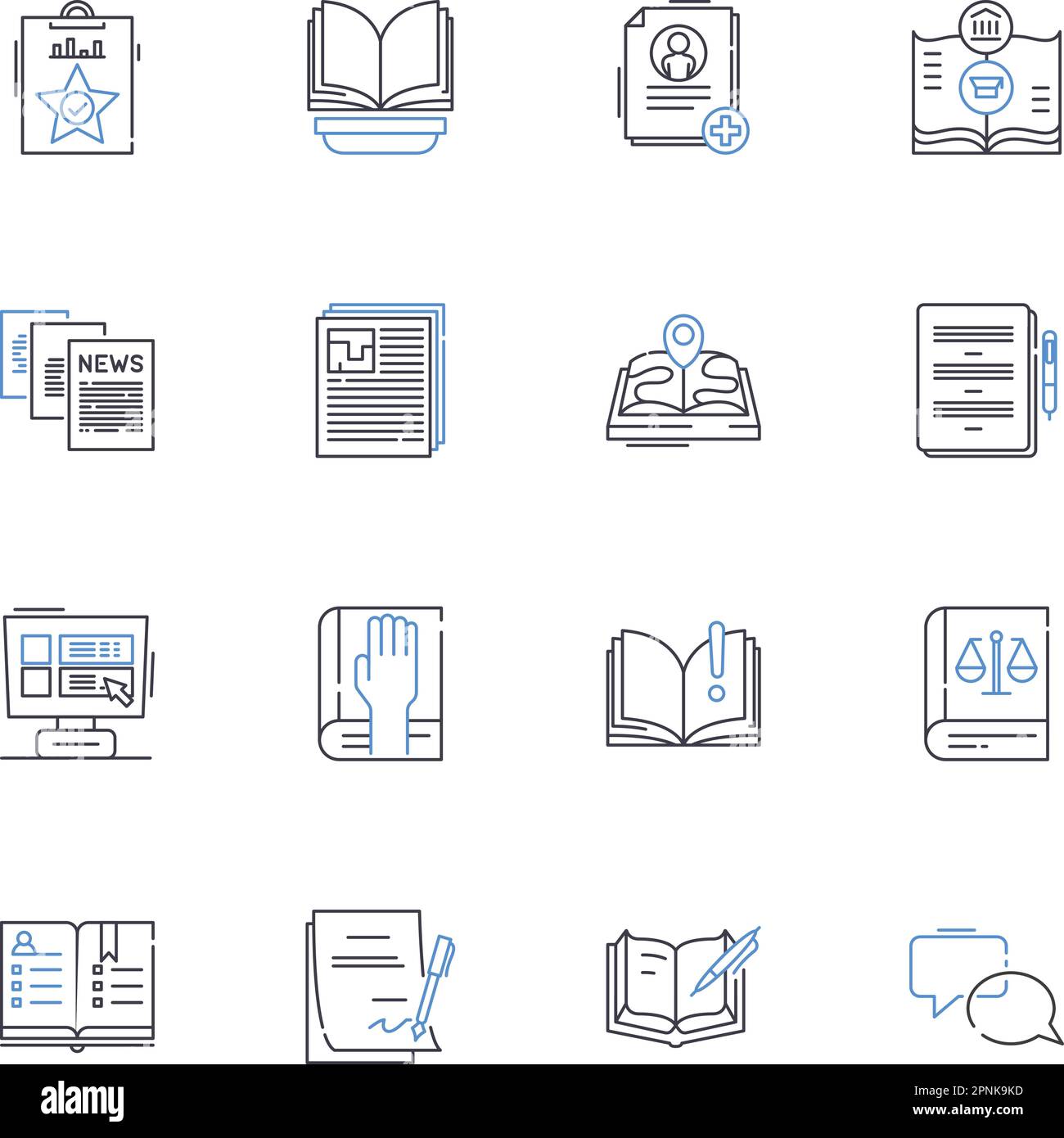 Elevated education line icons collection. Achievement, Ascent, Learning ...