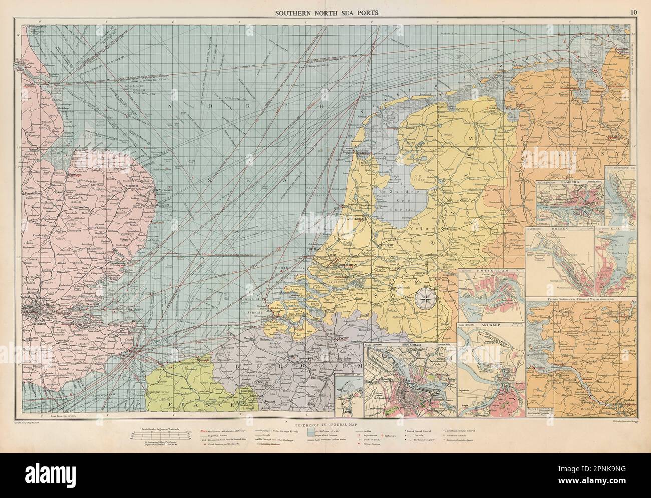 Uk ports map hi-res stock photography and images - Alamy