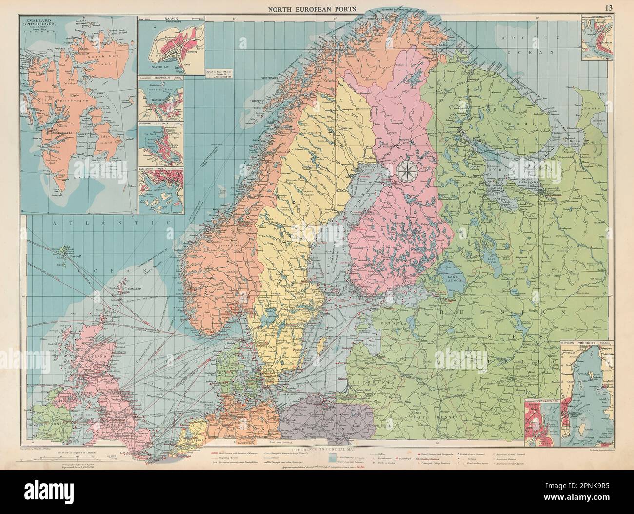 Map of trondheim hi-res stock photography and images - Alamy