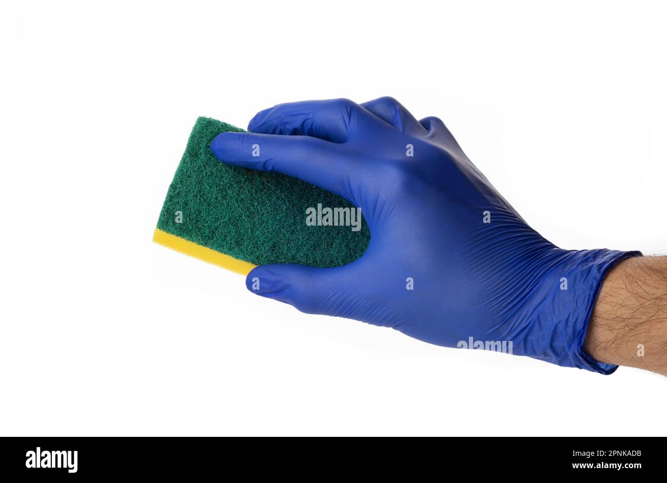 Man and cleaning kitchen Cut Out Stock Images & Pictures - Alamy