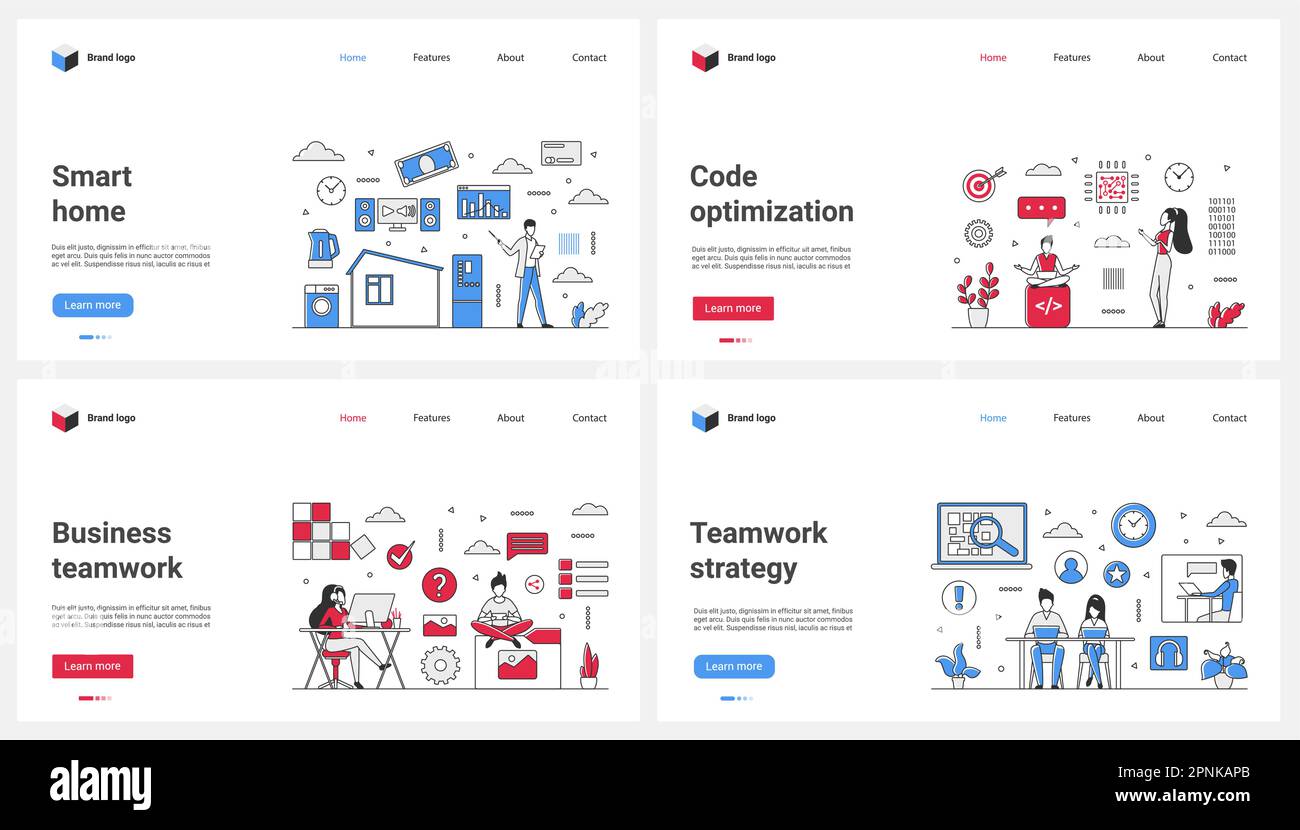 Business strategy and teamwork, code optimization, smart home ...