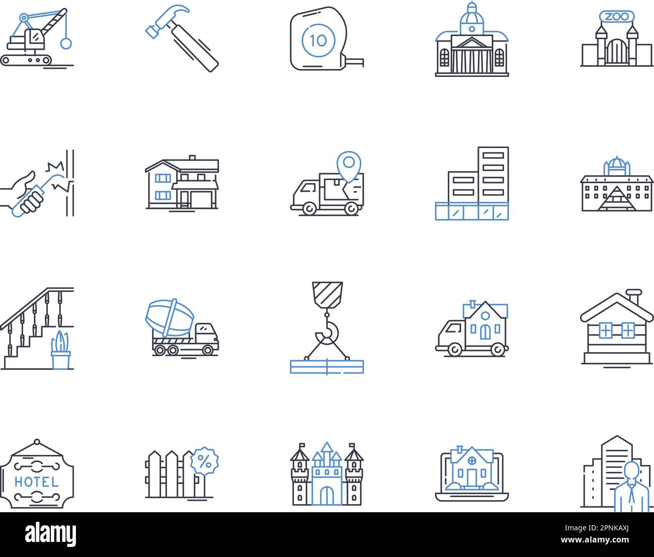 Form Line Icons Collection Input Layout Fields Format Structure