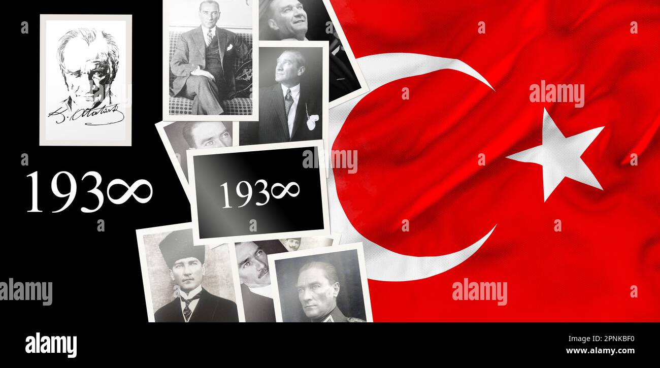 Turkish Flag, Turks, Republic of Türkiye Stock Photo - Alamy