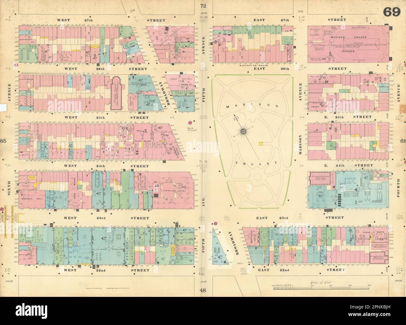 Madison map hi-res stock photography and images - Alamy