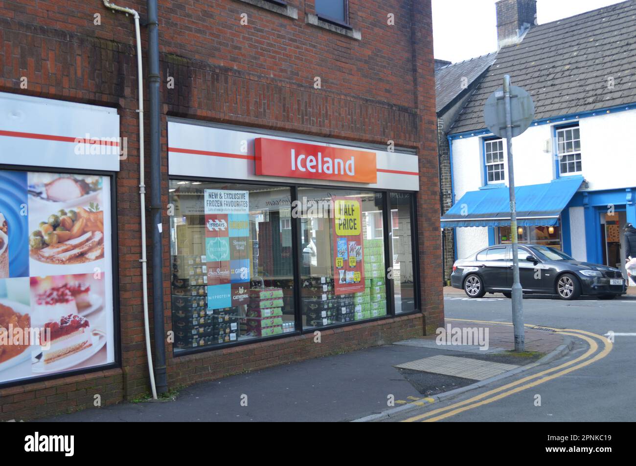 Iceland Supermarket in Neath, Wales, United Kingdom. 18th April 2023 ...