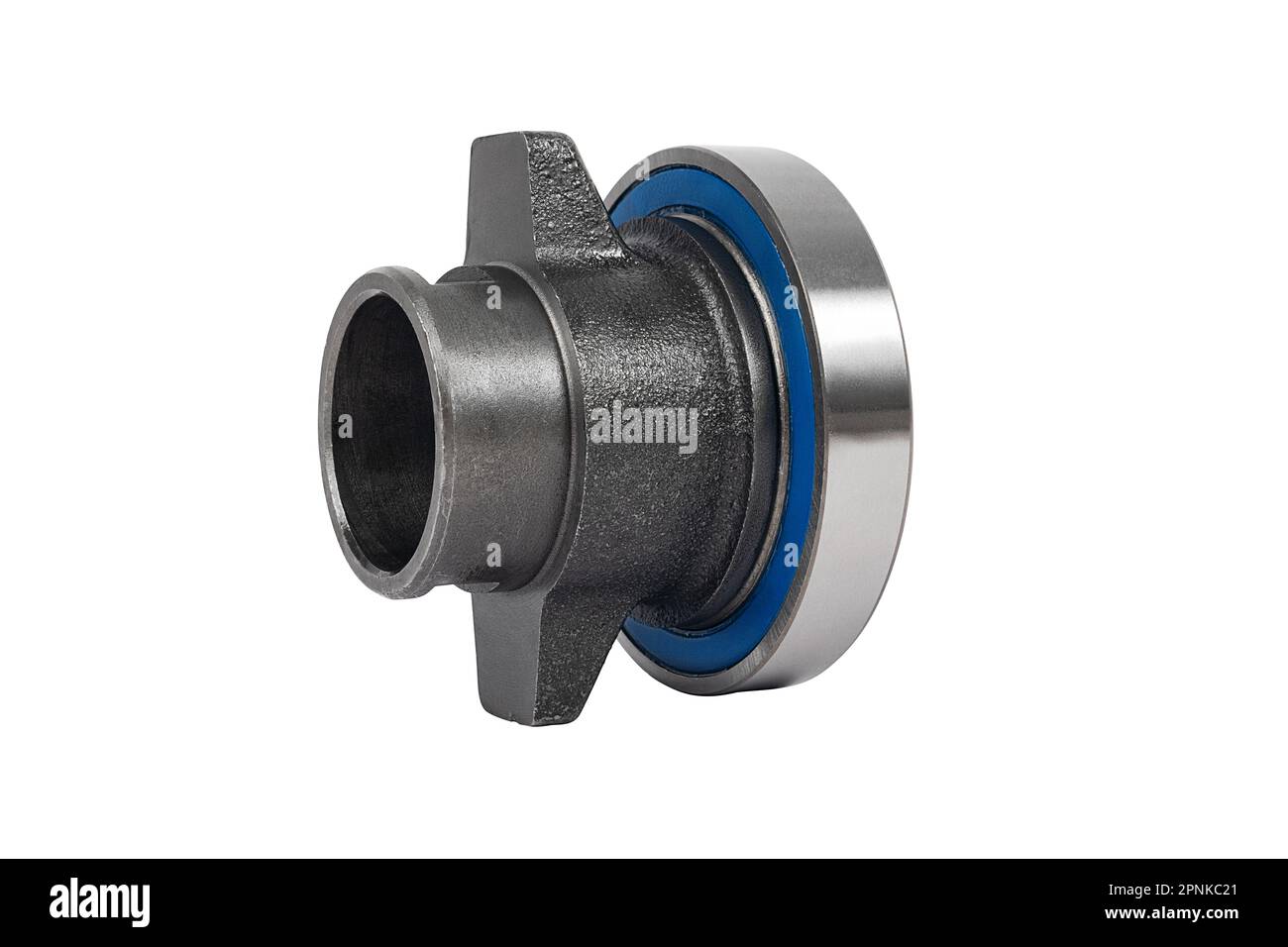 Car clutch release bearing isolated on the white background. Auto parts ...
