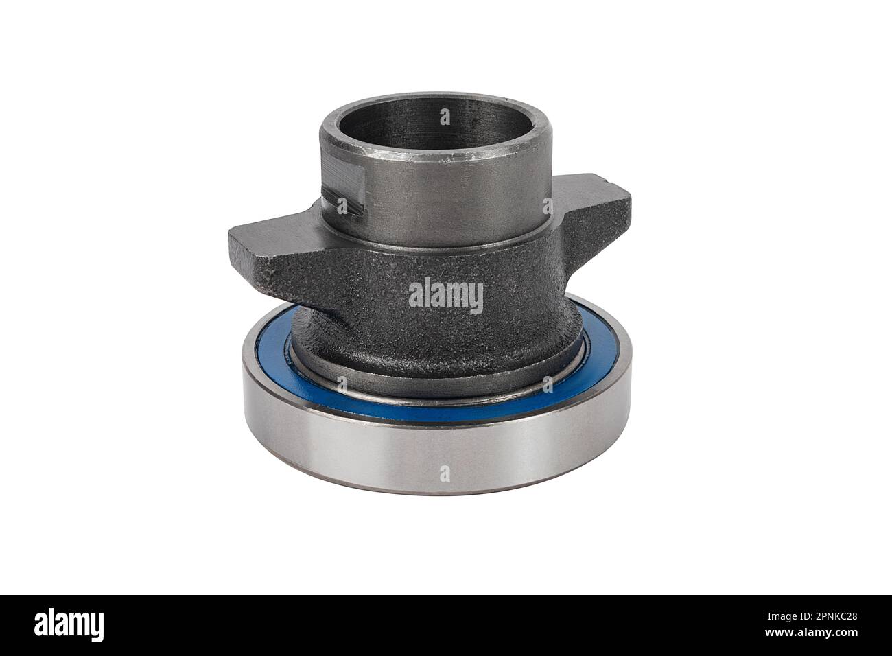 Car clutch release bearing isolated on the white background. Auto parts ...