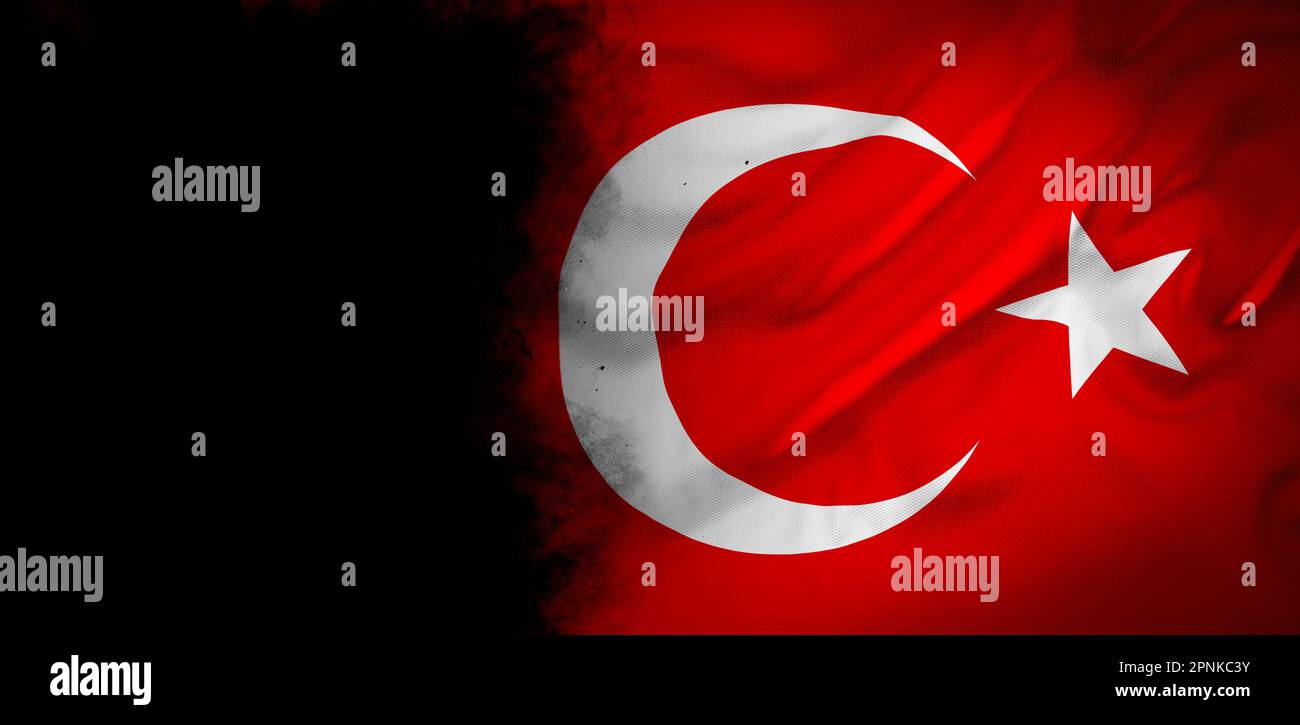 Turkish Flag, Turks, Republic of Türkiye Stock Photo - Alamy
